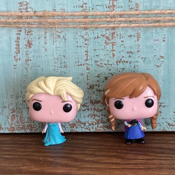 Funko | Toys | Elsa Anna Funko Pop Mini Disney Frozen Lot Of 2 | Poshmark